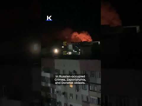 Ukraine strikes Russia's oil depot, radar station, other military targets