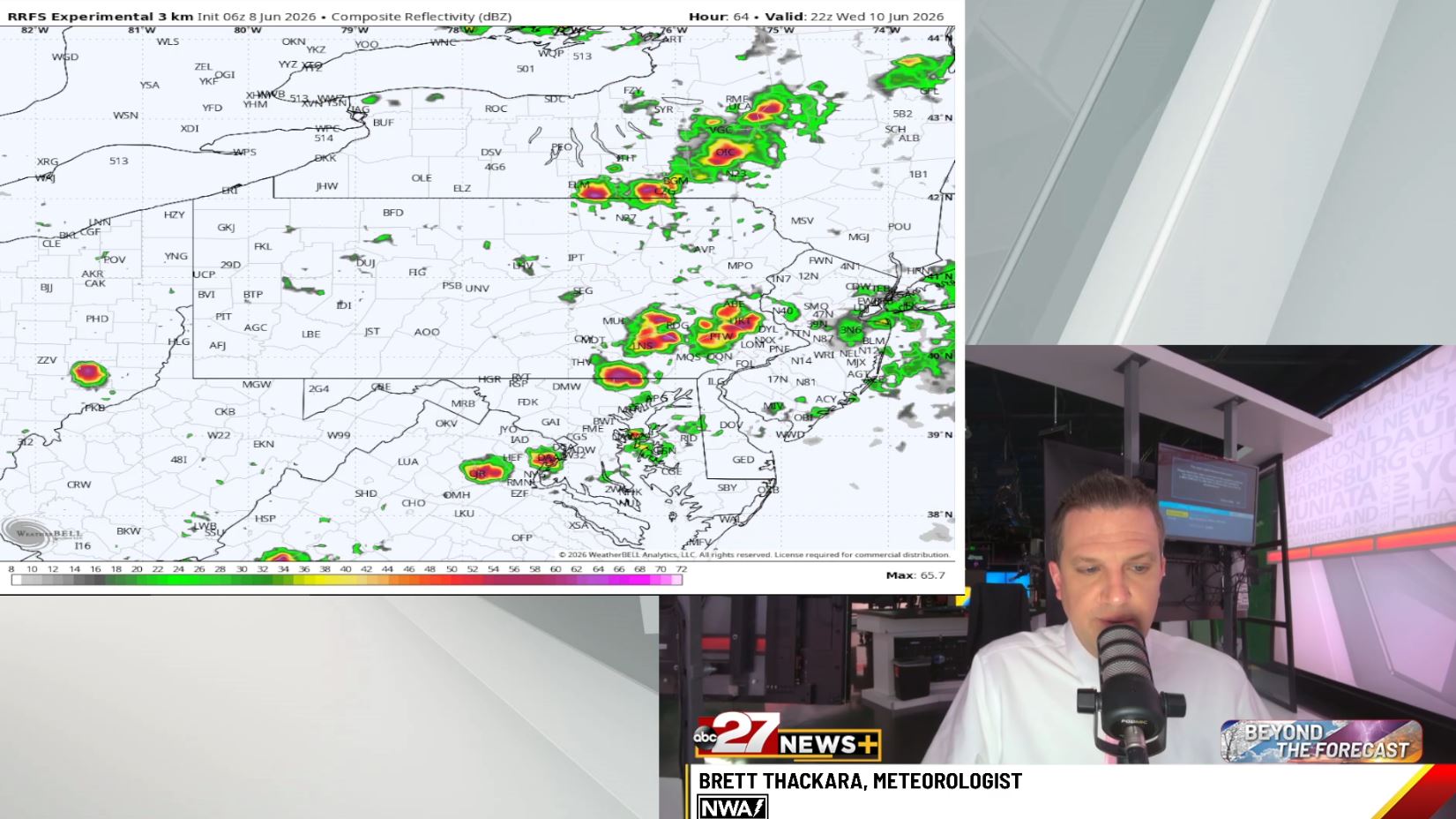 Brett's Monday beyond the forecast