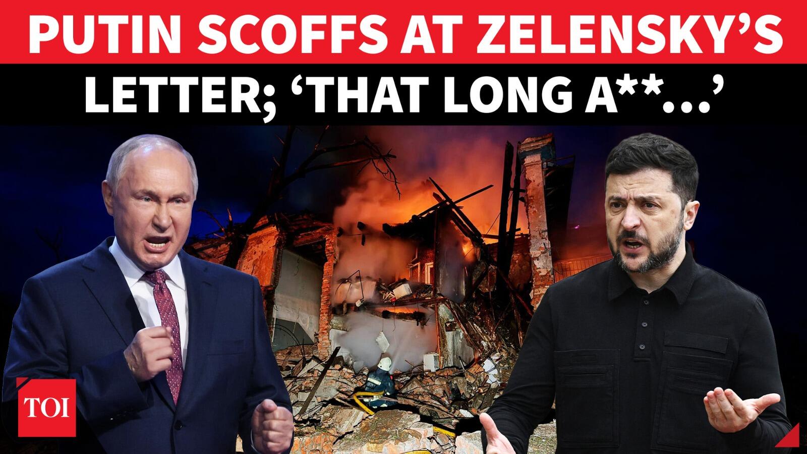 Don't call it a letter: Moscow tells Zelensky to lift negotiation ban ...