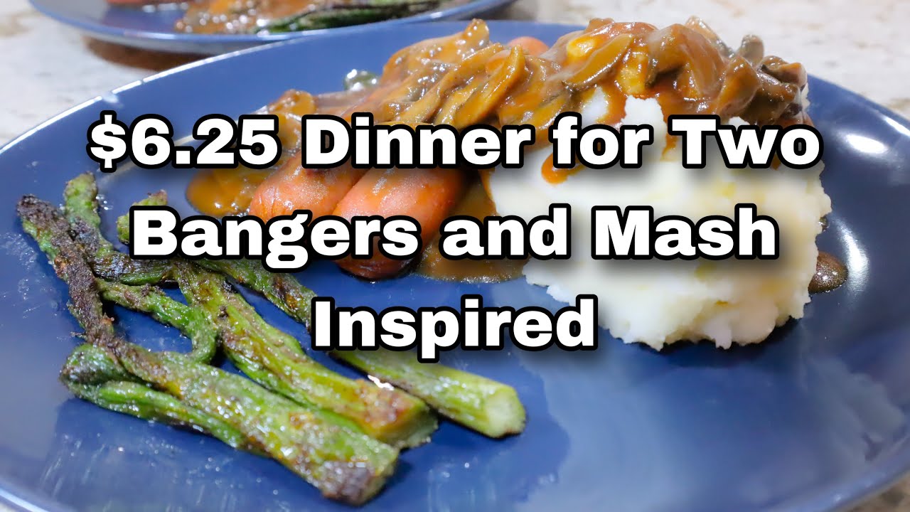 $6.25 dinner: Dollar Tree bangers and mash | Dollar Tree dinners ...