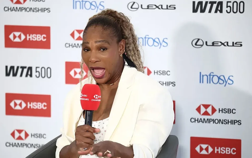 Serena Williams begins doubles comeback at Queen's Club