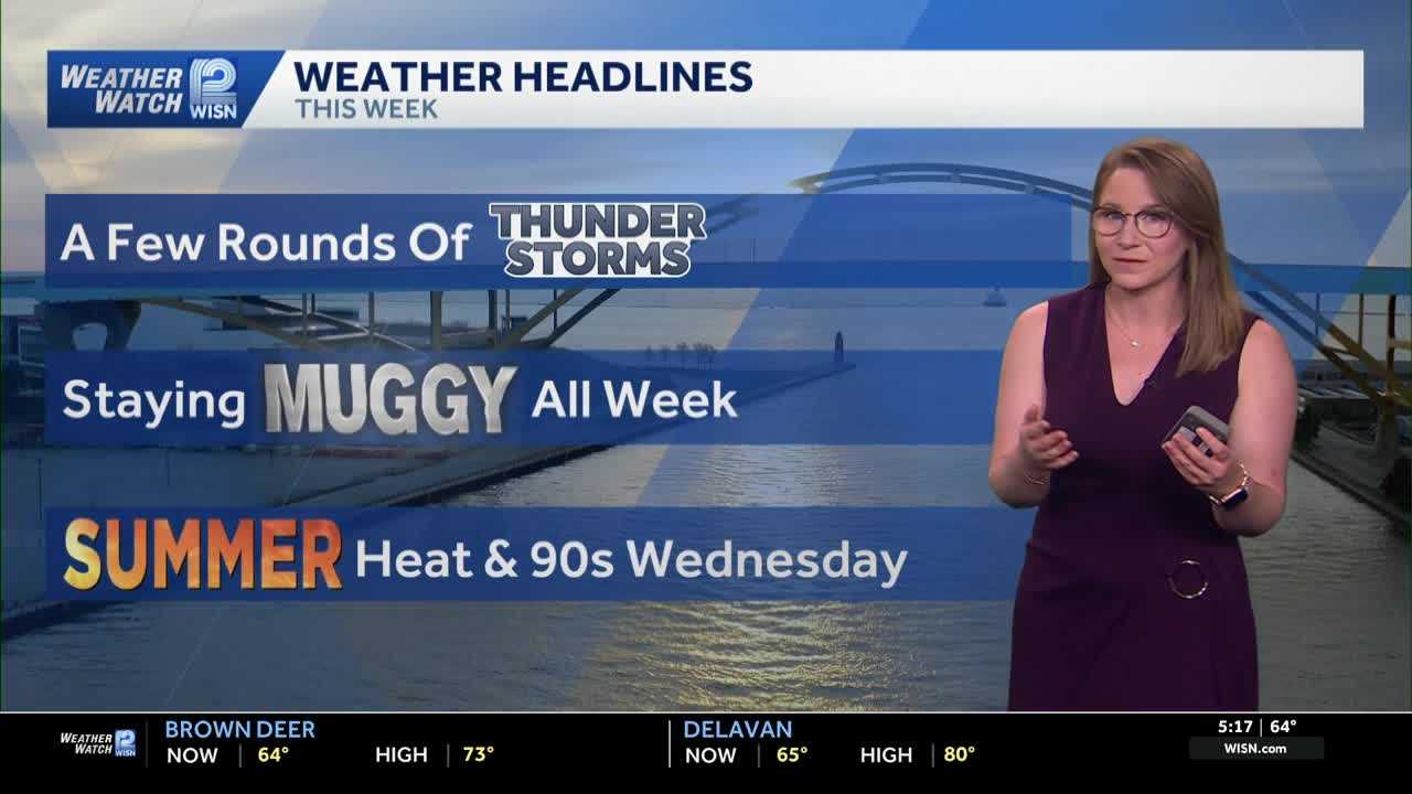Tracking Monday rain, storm chances in southeastern Wisconsin