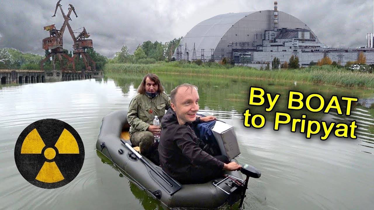 Penetrated Into Chernobyl On An Electro Boat Along The Pripyat River A ...