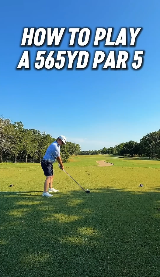 How a perfect golf shot shows skill and precision in action