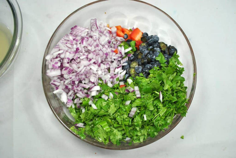 Blueberry salsa recipe