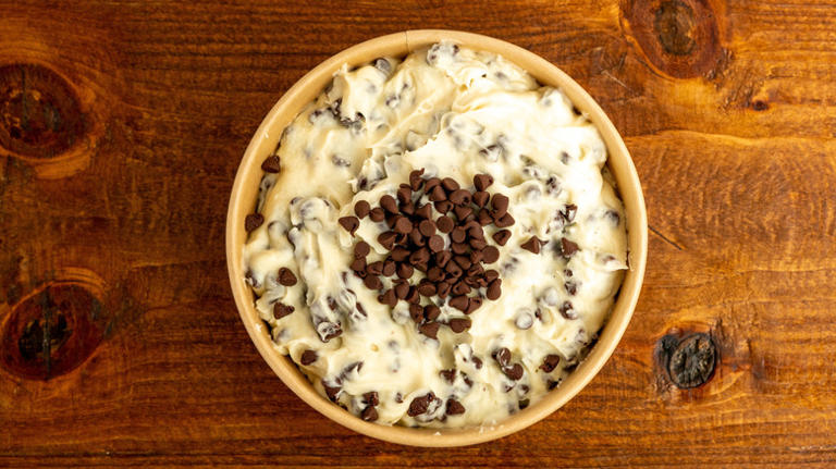 The easiest way to sweeten plain Greek yogurt for a creamy dessert dip