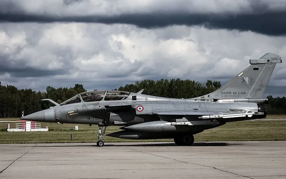 French jet downs Russian drone in NATO airspace