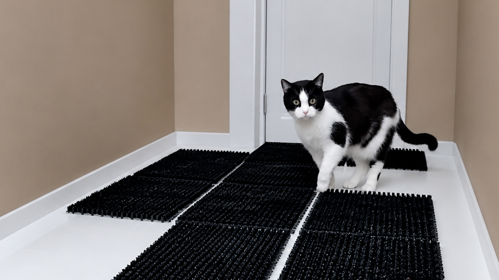 Cat VS the weird floor challenge