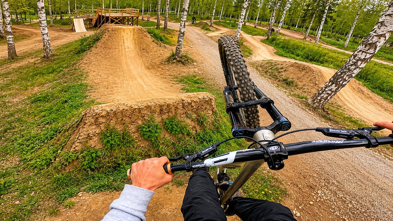 Exploring Hidden Dirt Jumps At A Järvsö’s MTB Bikepark