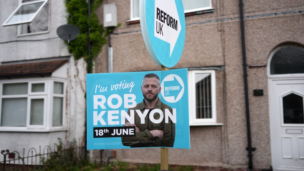 Burnham widens Makerfield lead as police probe poster removals