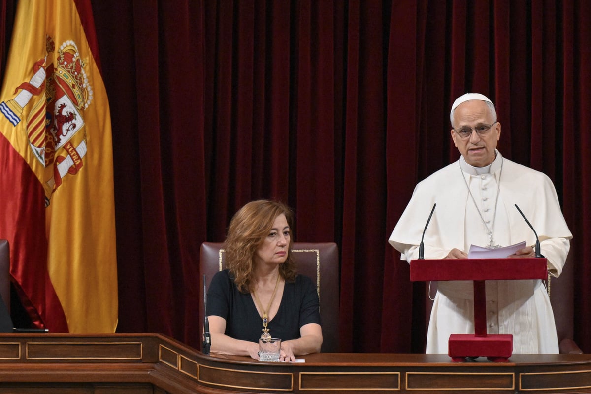 Pope Leo urges global action on "tragic drama" of migration during ...