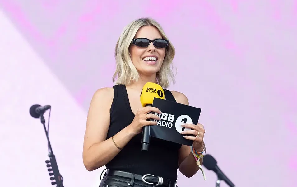 Mollie King returns to Radio 1 after collapse and hospital stay