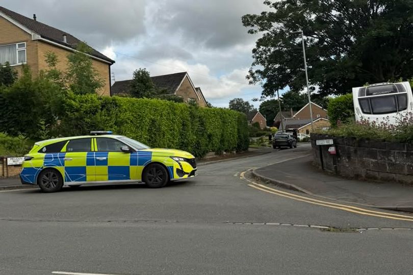 Stoke-on-Trent road shut after man 'trapped under car'