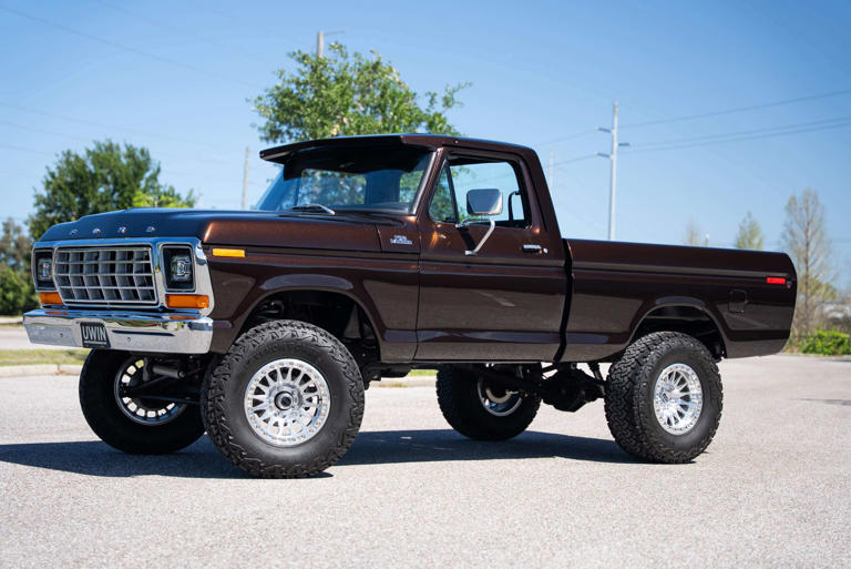 Charity giveaway offers 550-horsepower 1979 Ford F-150 Ranger restomod