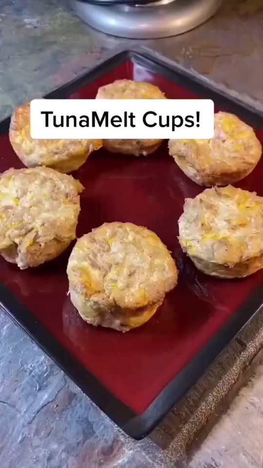 Tuna melt cups!
