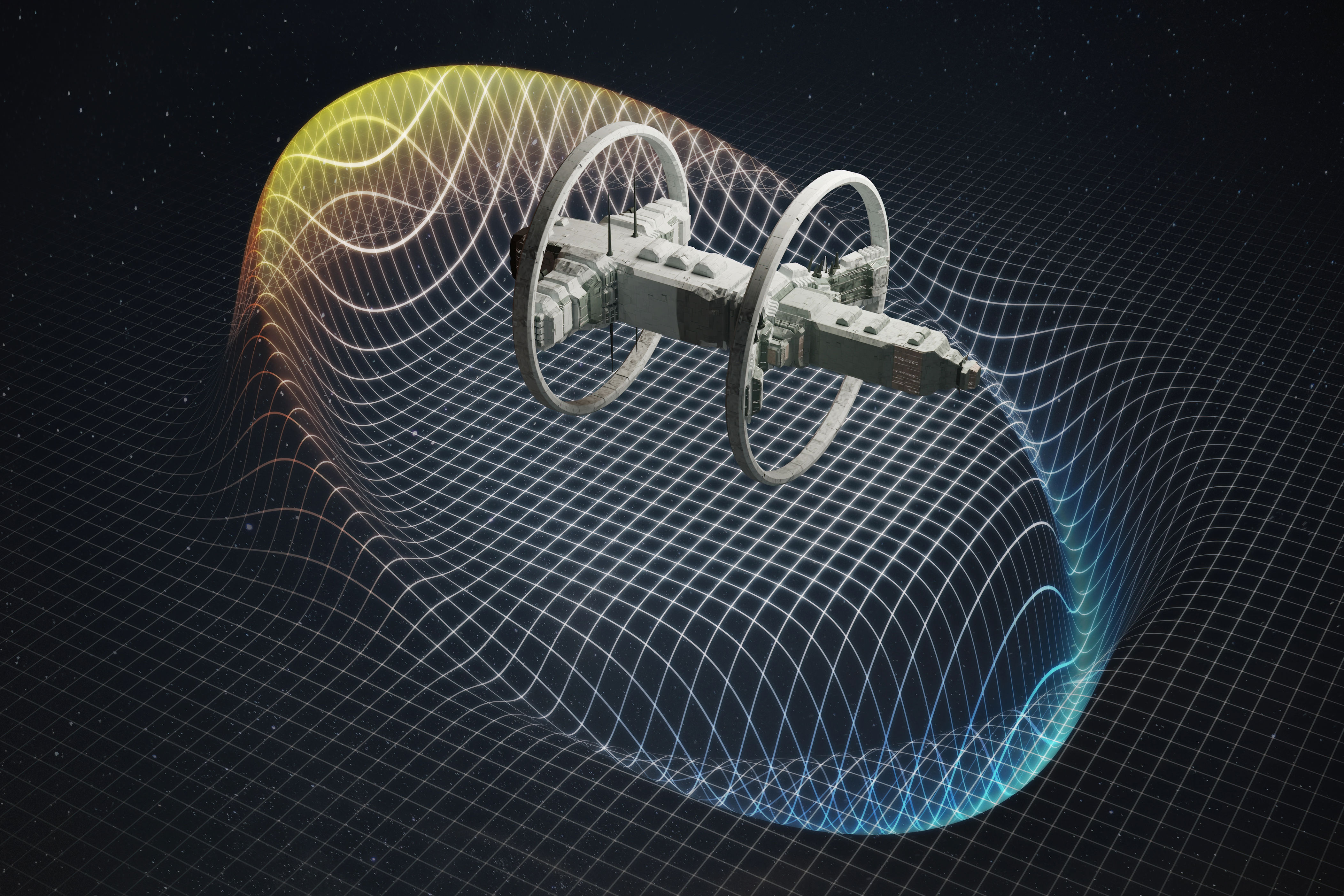 A positive-energy warp bubble forces warp-drive physics back into the lab