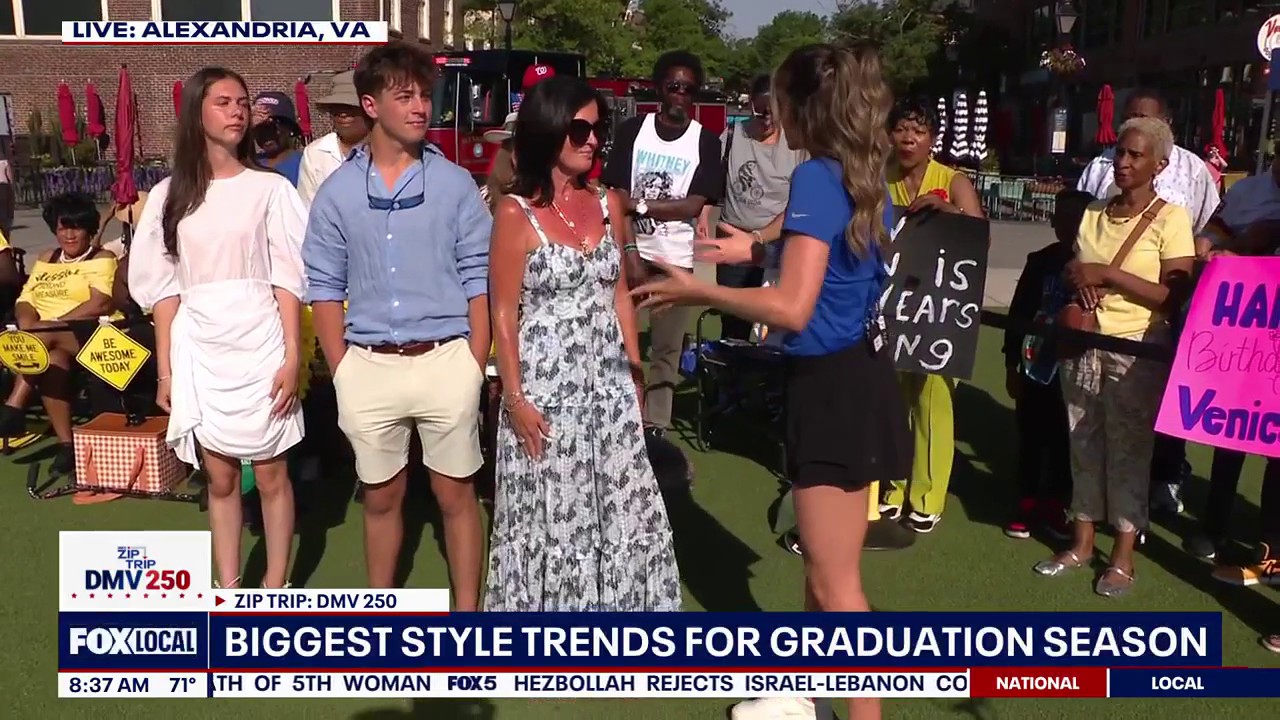 Biggest style trends for graduating season