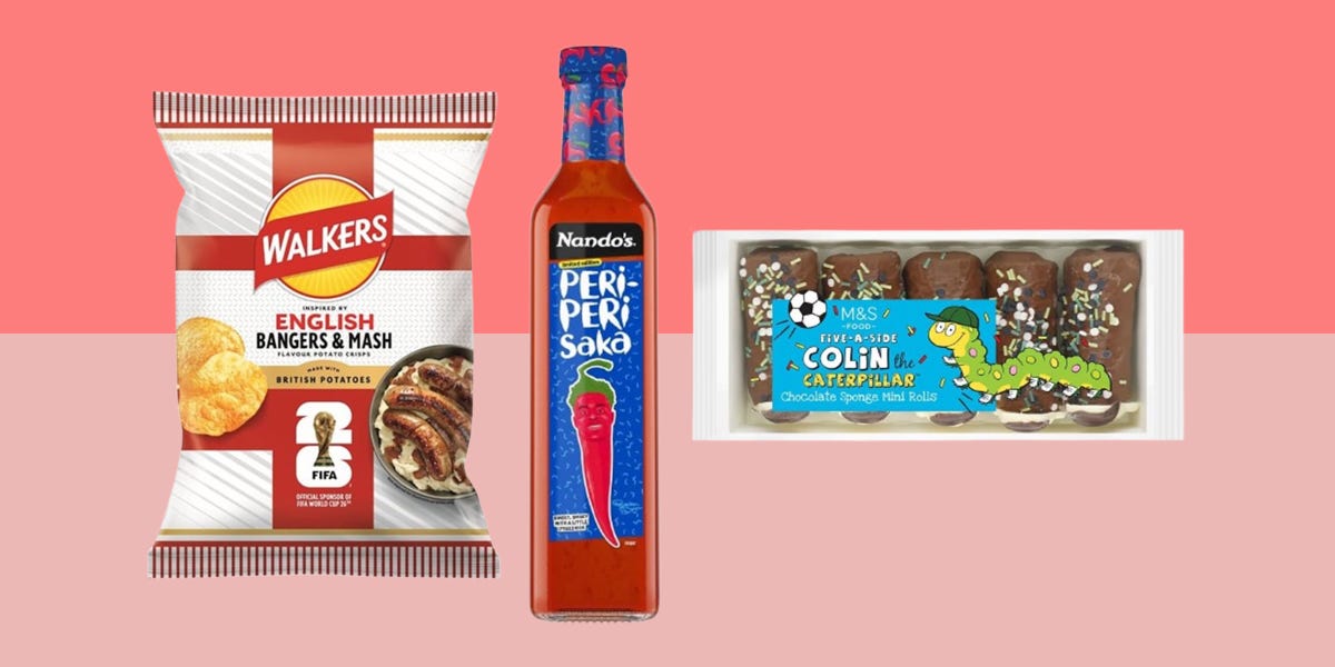 From Saka sauce to M&S five-a-side Colin the Caterpillar, 7 food ...