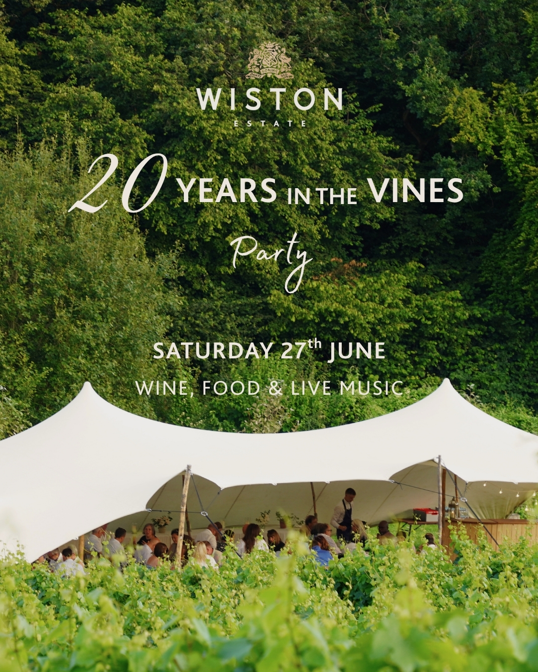 Summer celebration in the vines party to celebrate 20-year vineyard ...