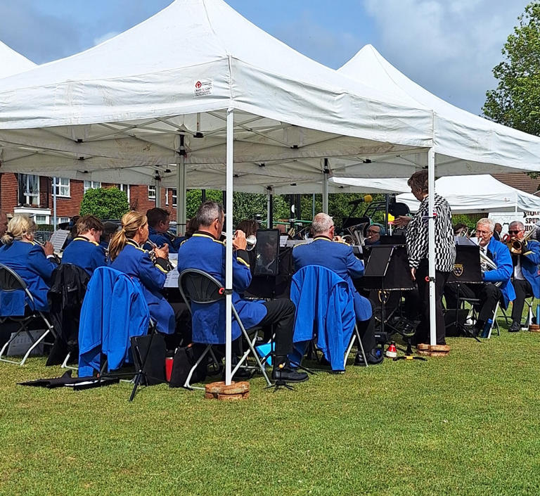 Inaugural Prom in the Park event in Hailsham marks official lighting of ...