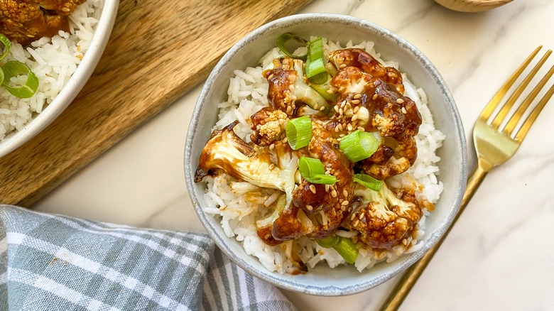 General Tso's cauliflower recipe