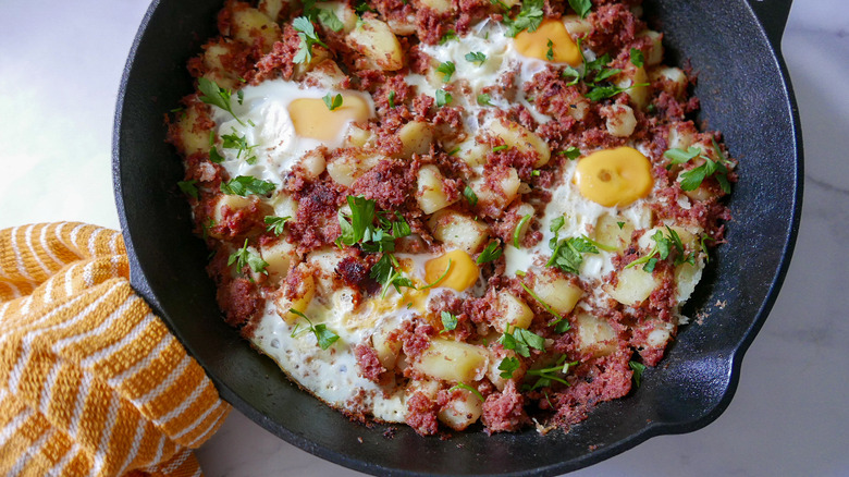 Classic corned beef hash recipe