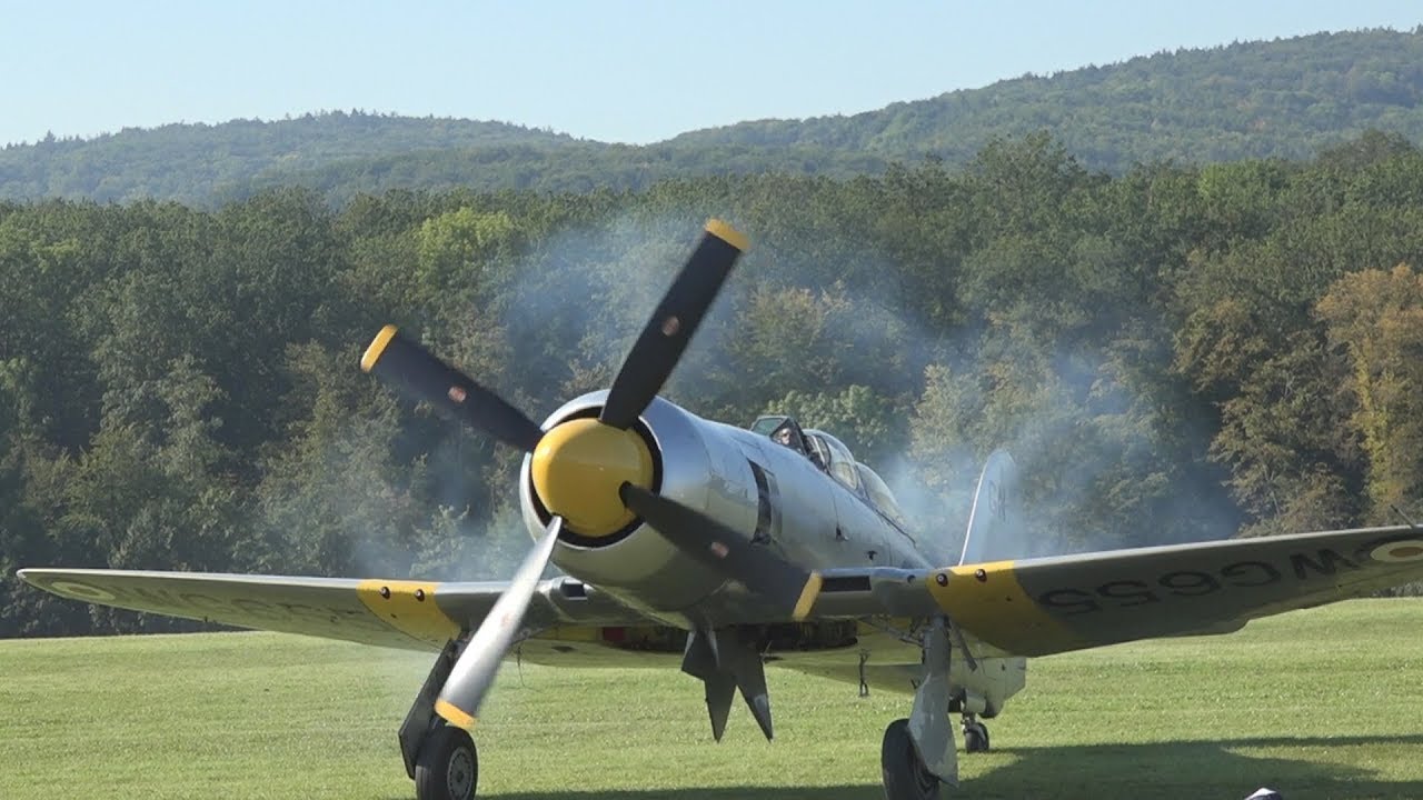 Watch this last-generation piston fighter fly - "It sounds like pure power"