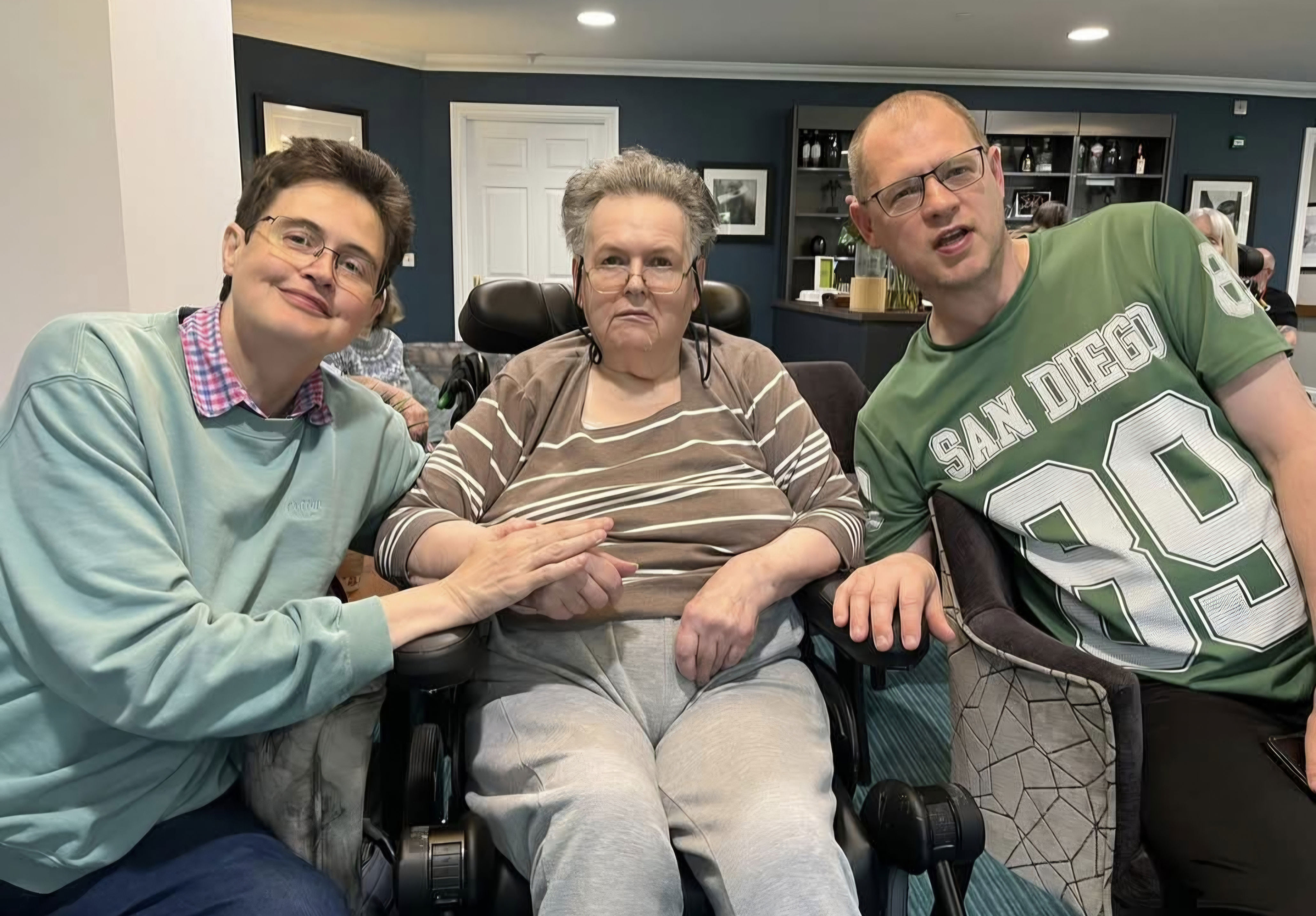 Residents at Uckfield care home lend their ears to live music performance