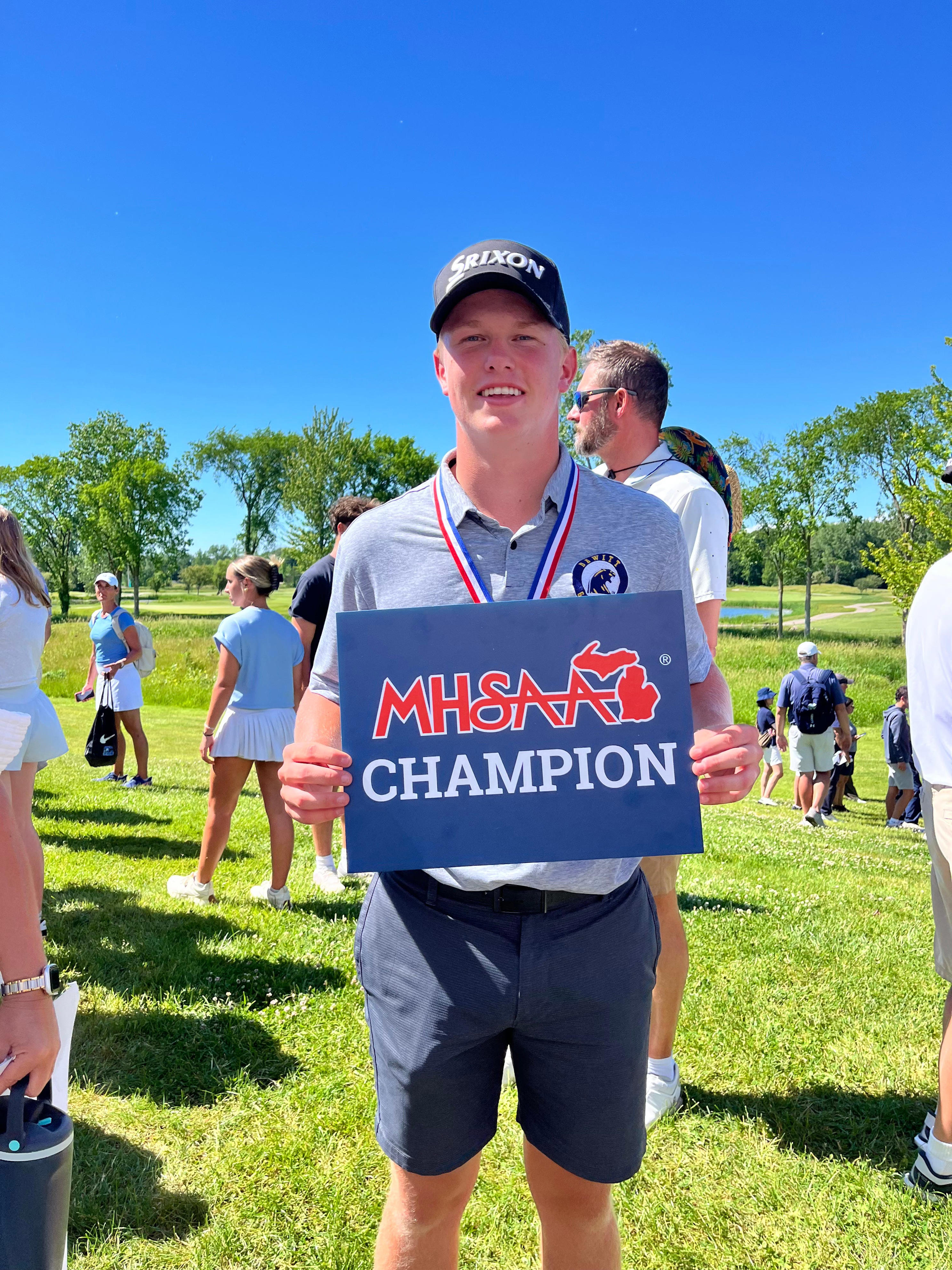 State title a boost for DeWitt golfer Justin Steinman entering next stage