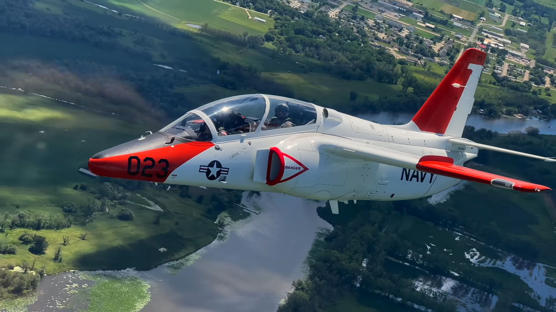 Everything was going perfectly - then smoke started pouring from the jet