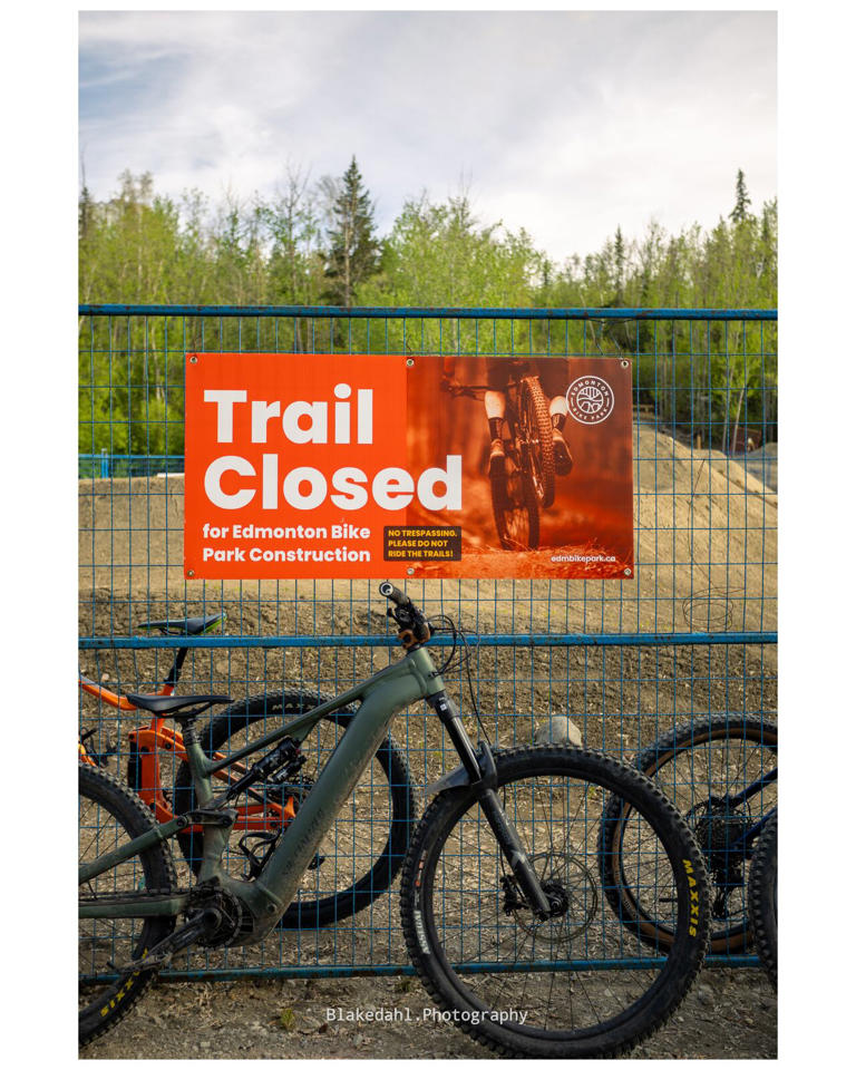 Edmonton mountain bikers come together to build first-off-its-kind park