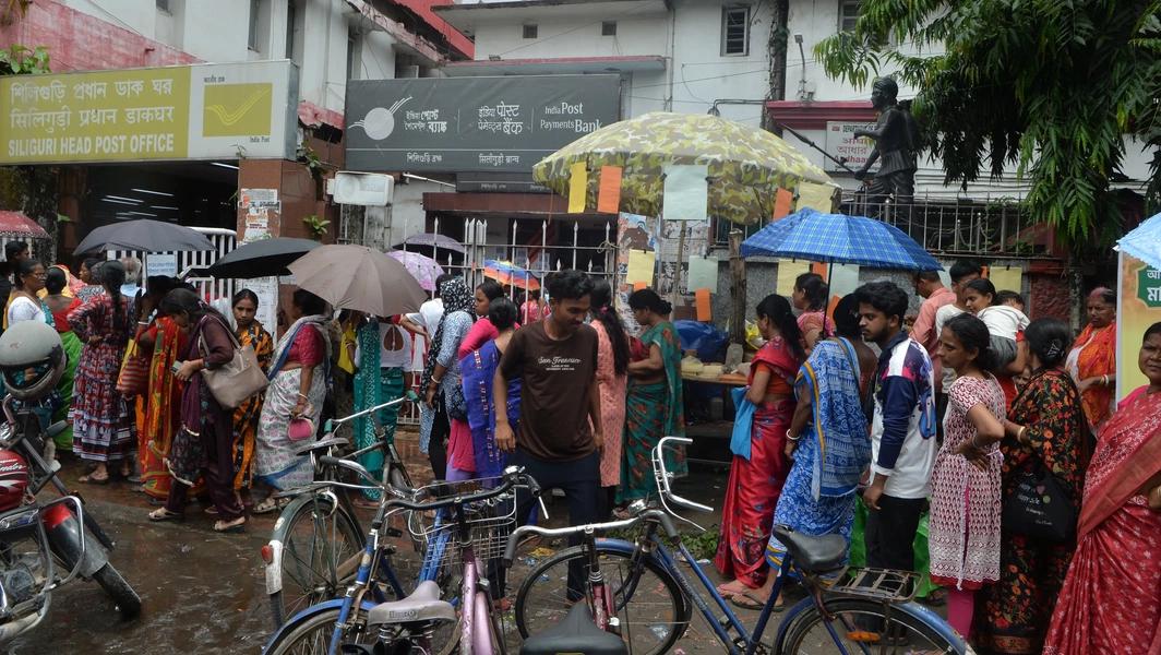TMC leader arrested after hiding under sarees in cut money case