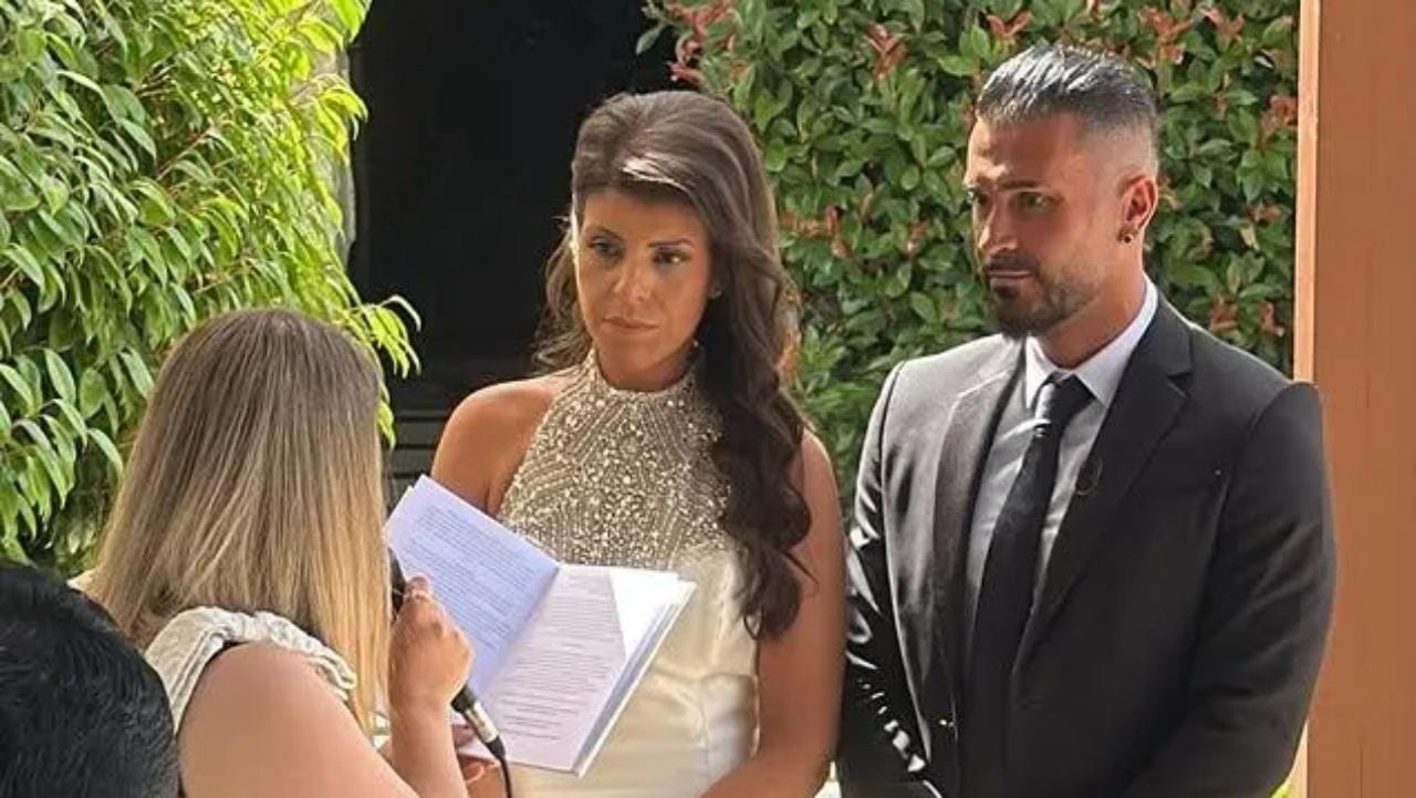 Voz marca presença no casamento de Bruno Savate!