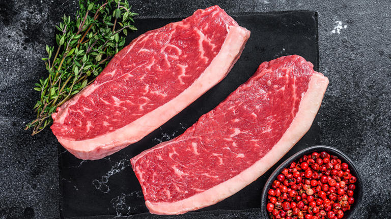 The cut of meat steak tips come from