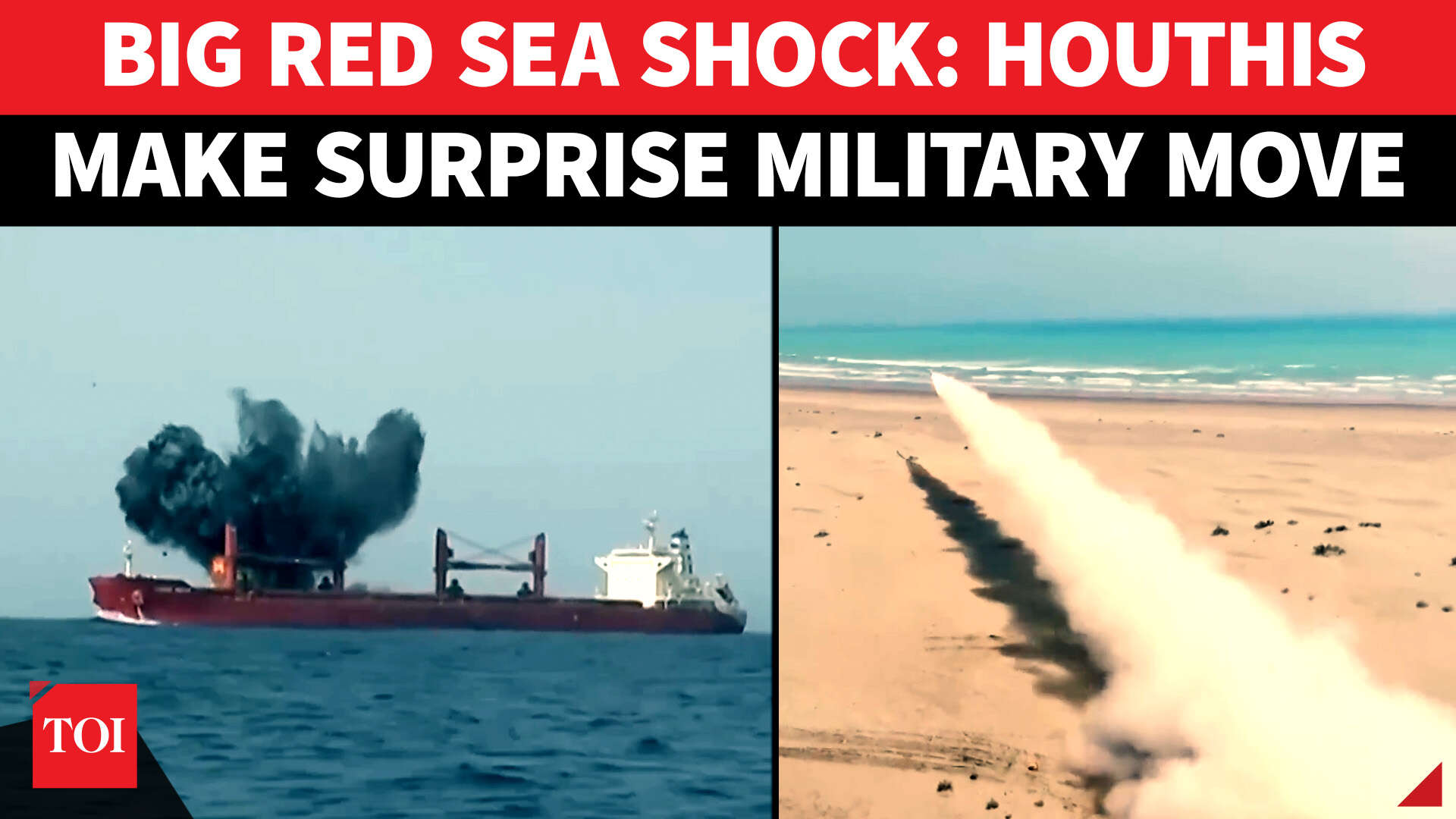 'No ships allowed...': Houthis drop another bomb after hitting Israel ...