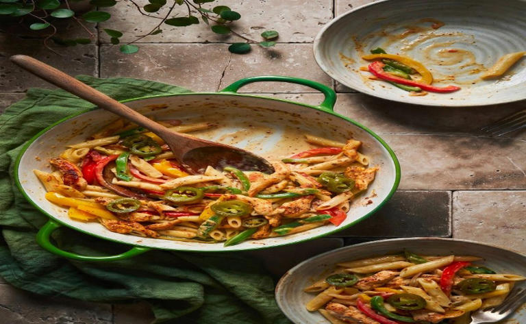 This one-skillet lemon parmesan chicken pasta is the easy weeknight ...