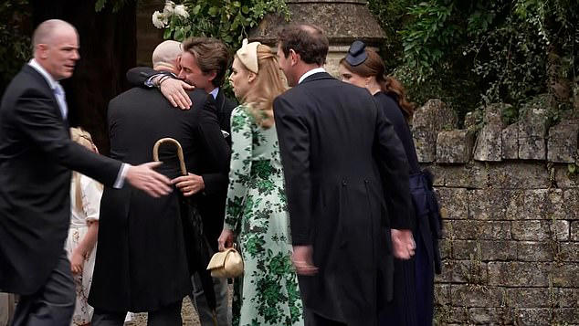 How Beatrice and Eugenie staged their entrance to cousin's wedding