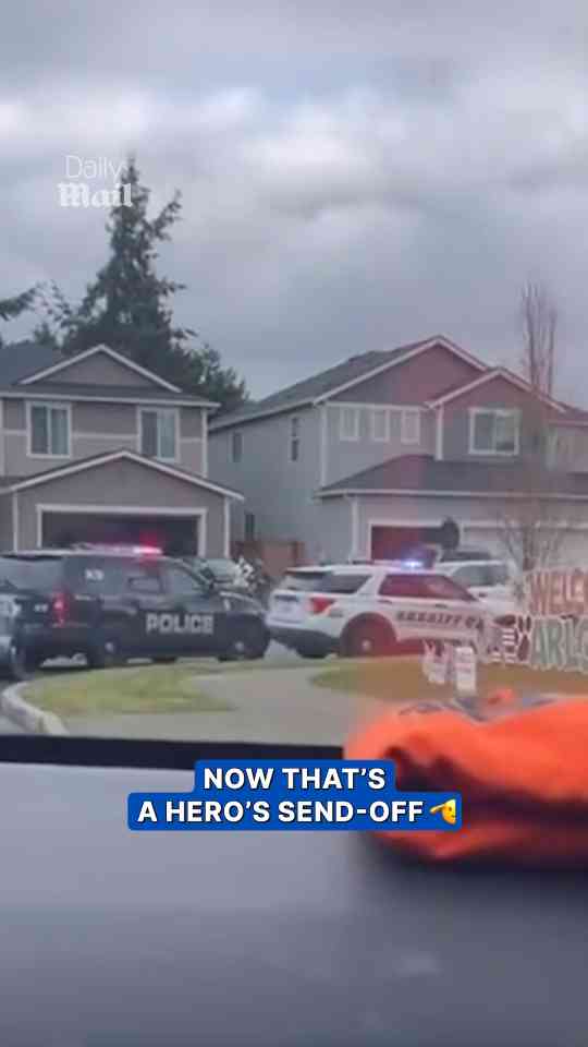 Injured police K9 receives hero’s welcome home