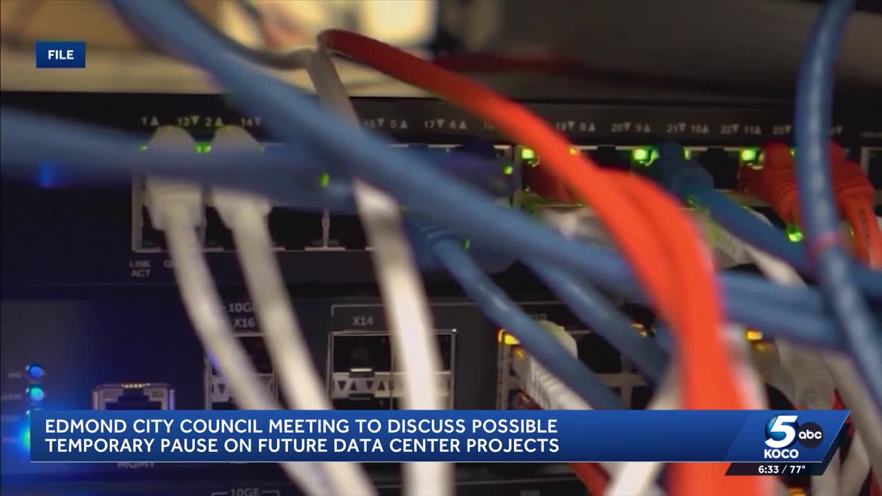 Data centers debate makes way to Edmond as City Council discusses ...
