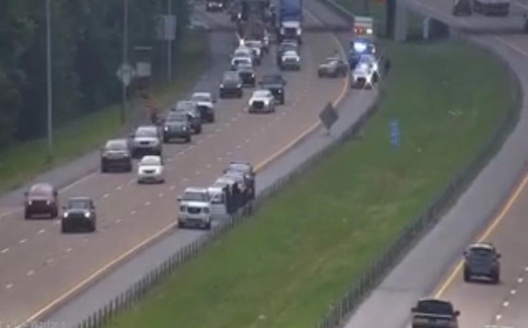 MPD officer involved in crash on I-40, police say