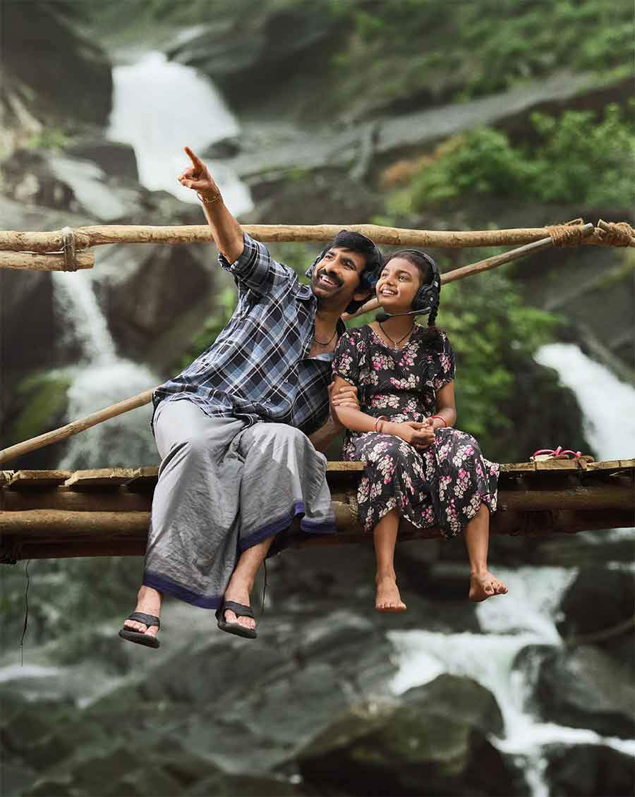 Ravi Teja’s Irumudi BTS stills reveal his most introspective role yet