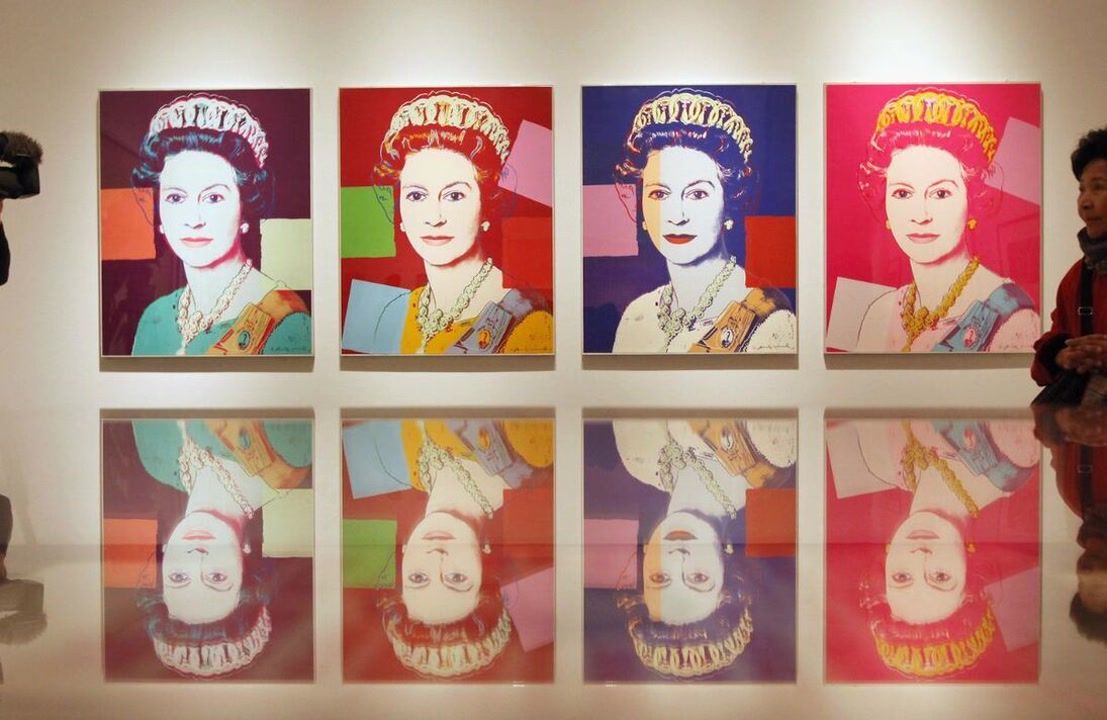 Warhol queen portrait heads to auction