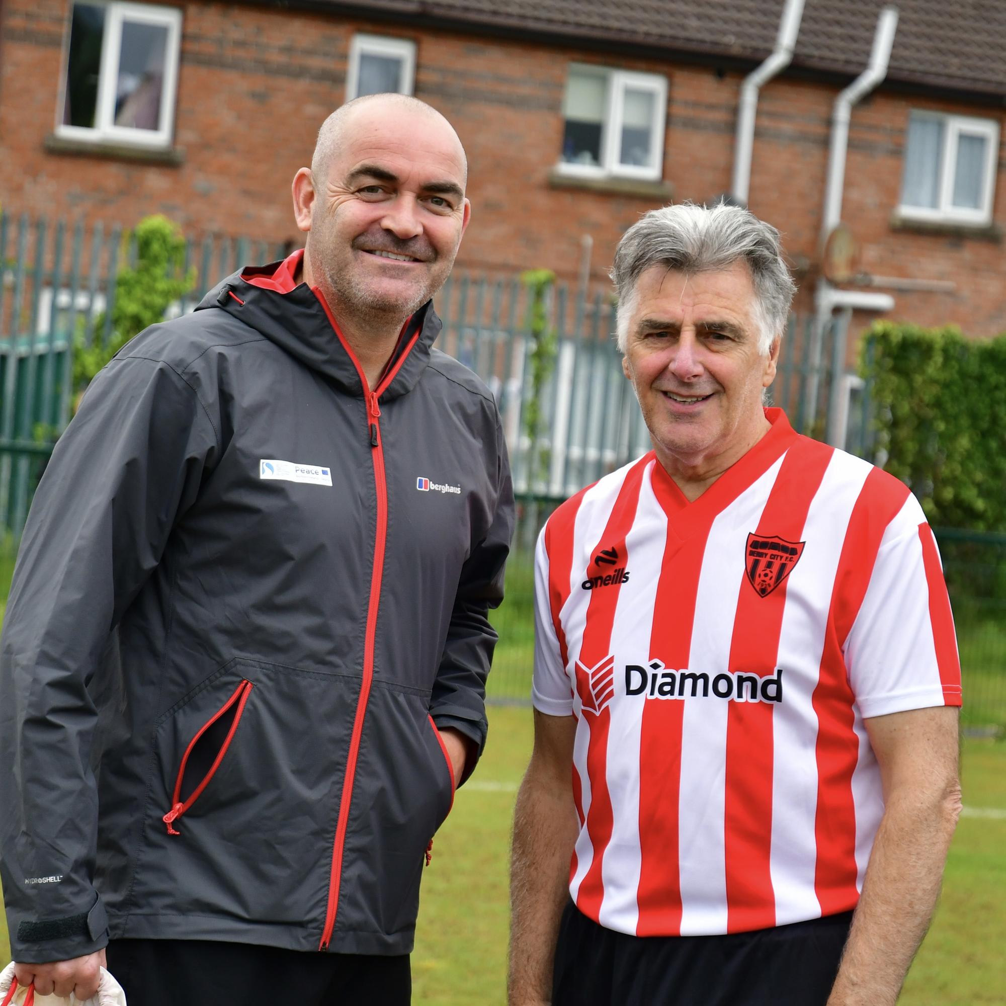 Derry City legends hang up their boots after final charity match
