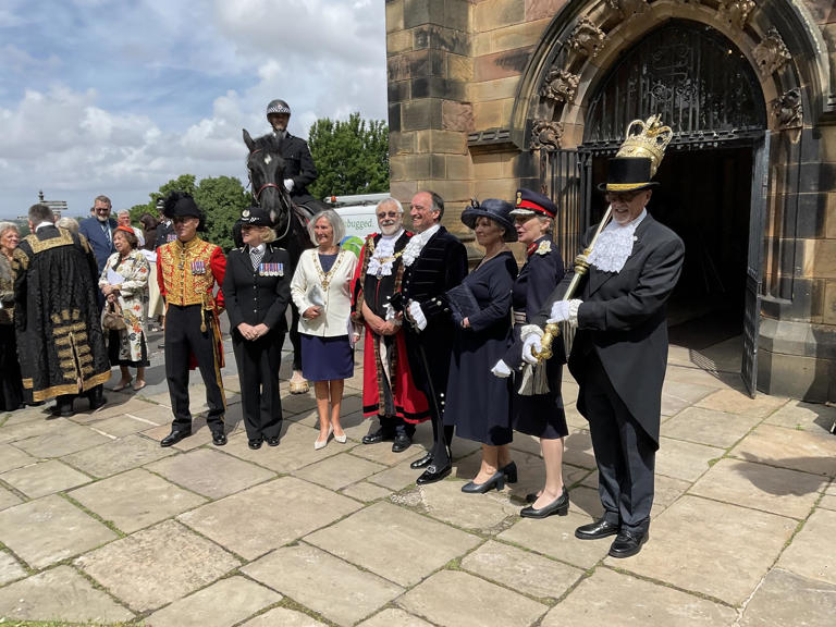 Lancaster Castle plays host at ceremony for Lancashire's new High Sheriff