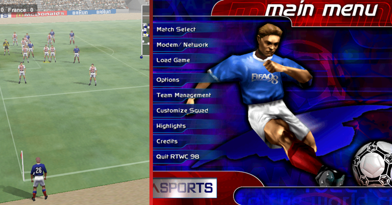 A team of 24 FIFA Road to World Cup ‘98 screenshots to get you hyped up ...