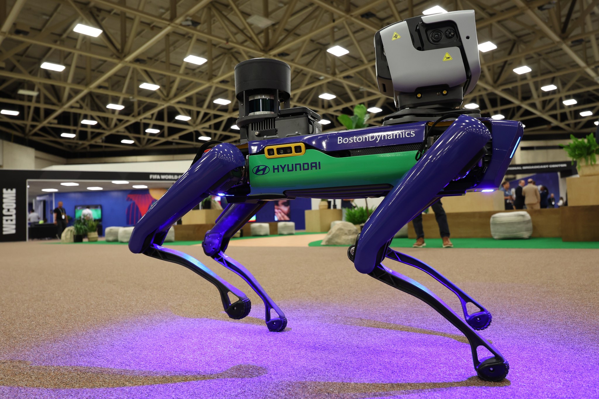 Robot dogs and AI cameras: How US security will protect World Cup