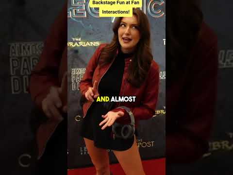 Watch exciting backstage moment with model at ElectricCon