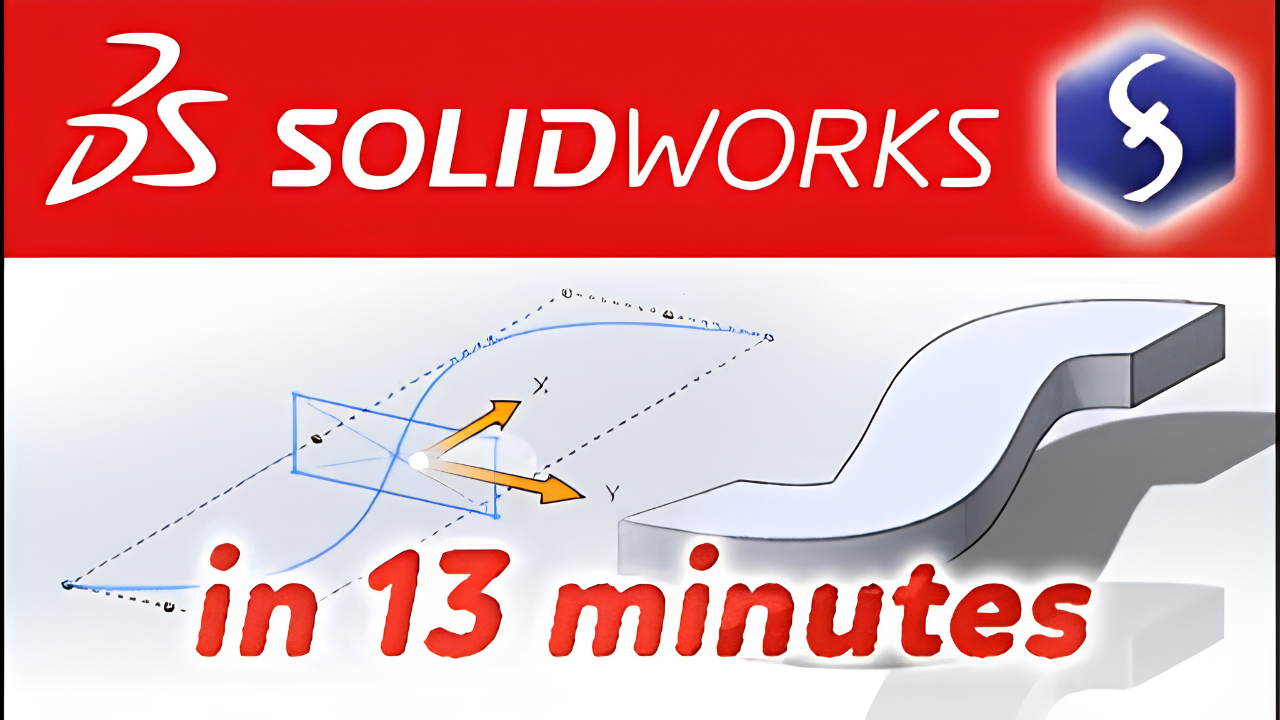 SolidWorks for beginners: Complete 13-minute tutorial