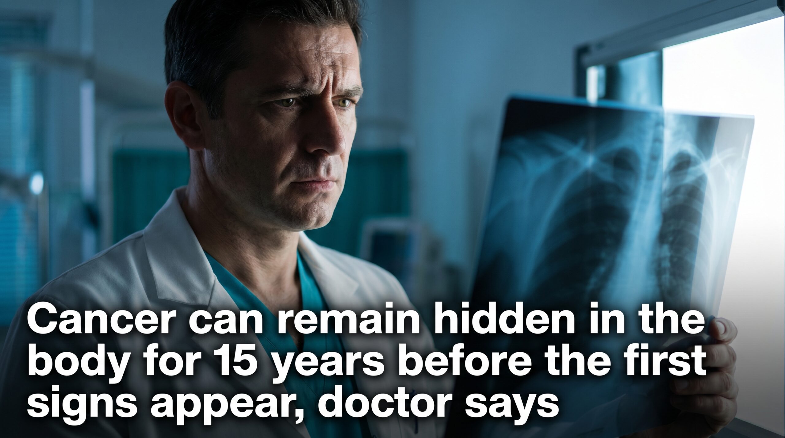 Cancer can remain hidden in the body for 15 years before the first ...