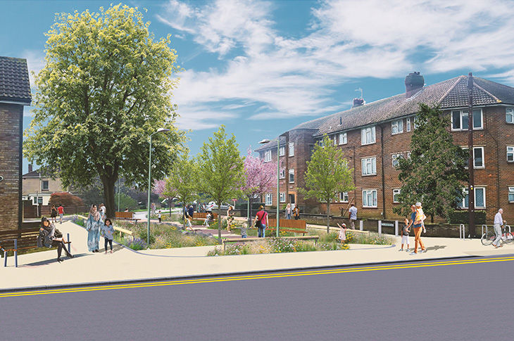 Residents invited to comment on revised plans for Lancing village centre